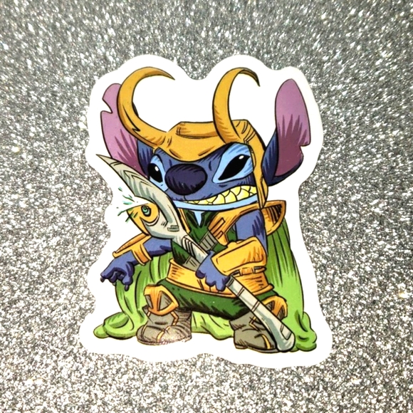 Disney | Design | Disney Lilo And Stitch Waterproof Sticker Marvel Loki ...